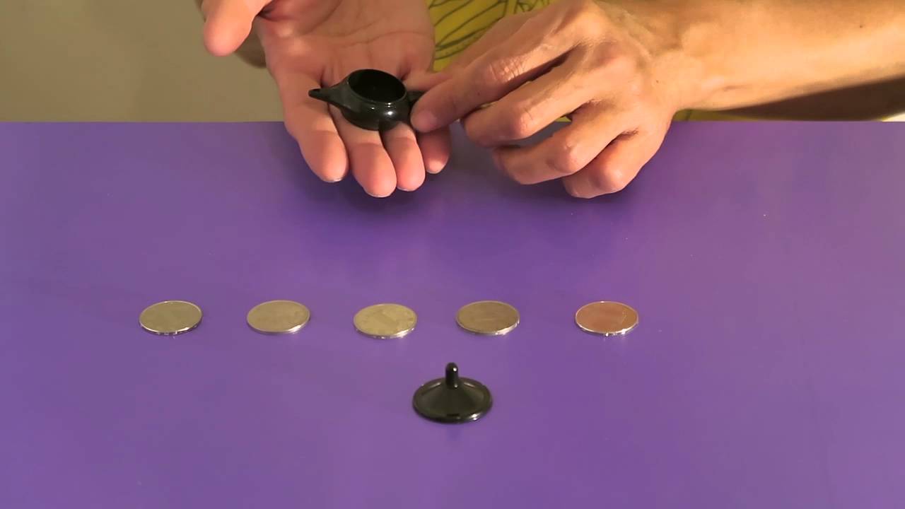 Coin Thru Lamp - 7 Magic Inc