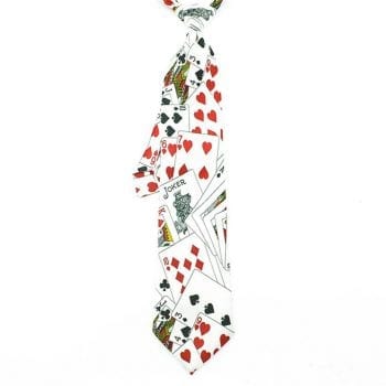 Playing Card Graphic Neckties - 7 Magic Inc