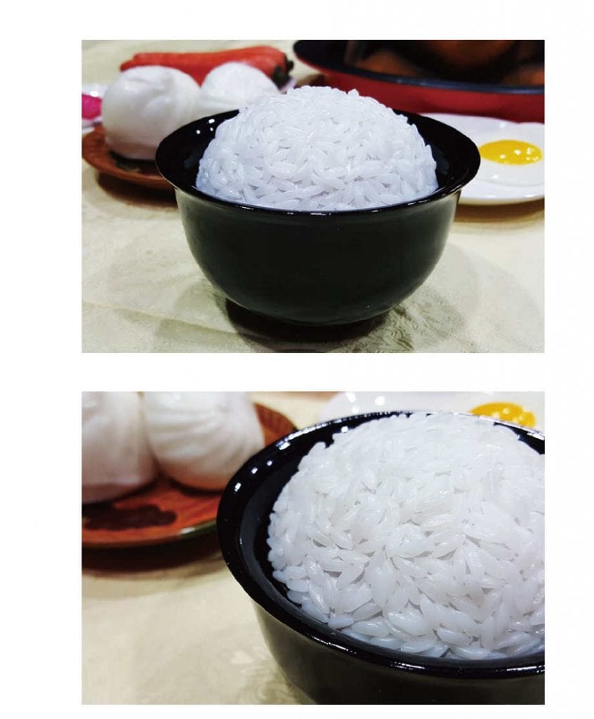 Appearing and vanishing rice bowl by JL - 7 Magic Inc