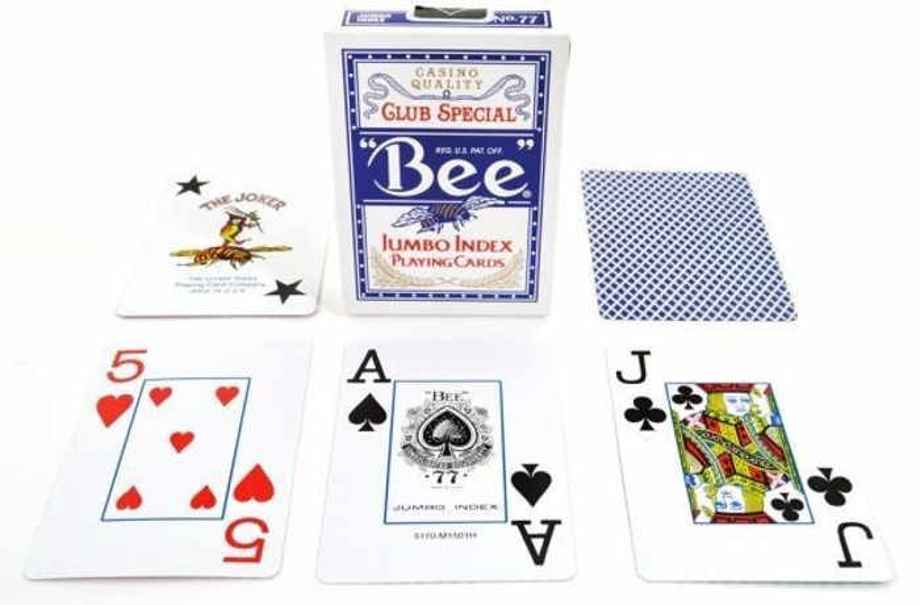 CARDS BEE POKER JUMBO INDEX - 7 Magic Inc