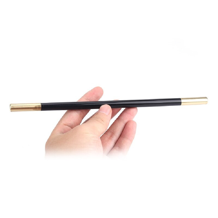 Magic Wand in Black (With Brass Tips) - 7 Magic Inc