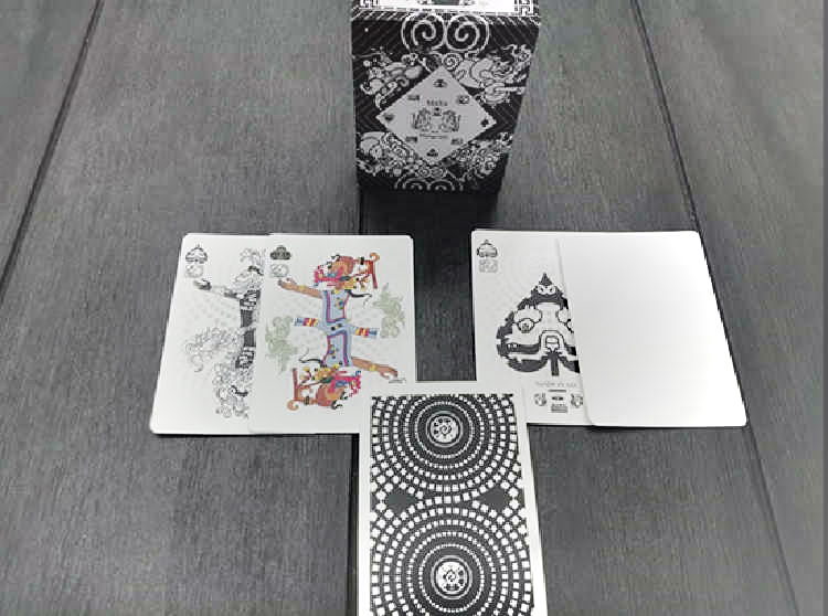 Maya Playing Cards Magic White - 7 Magic Inc