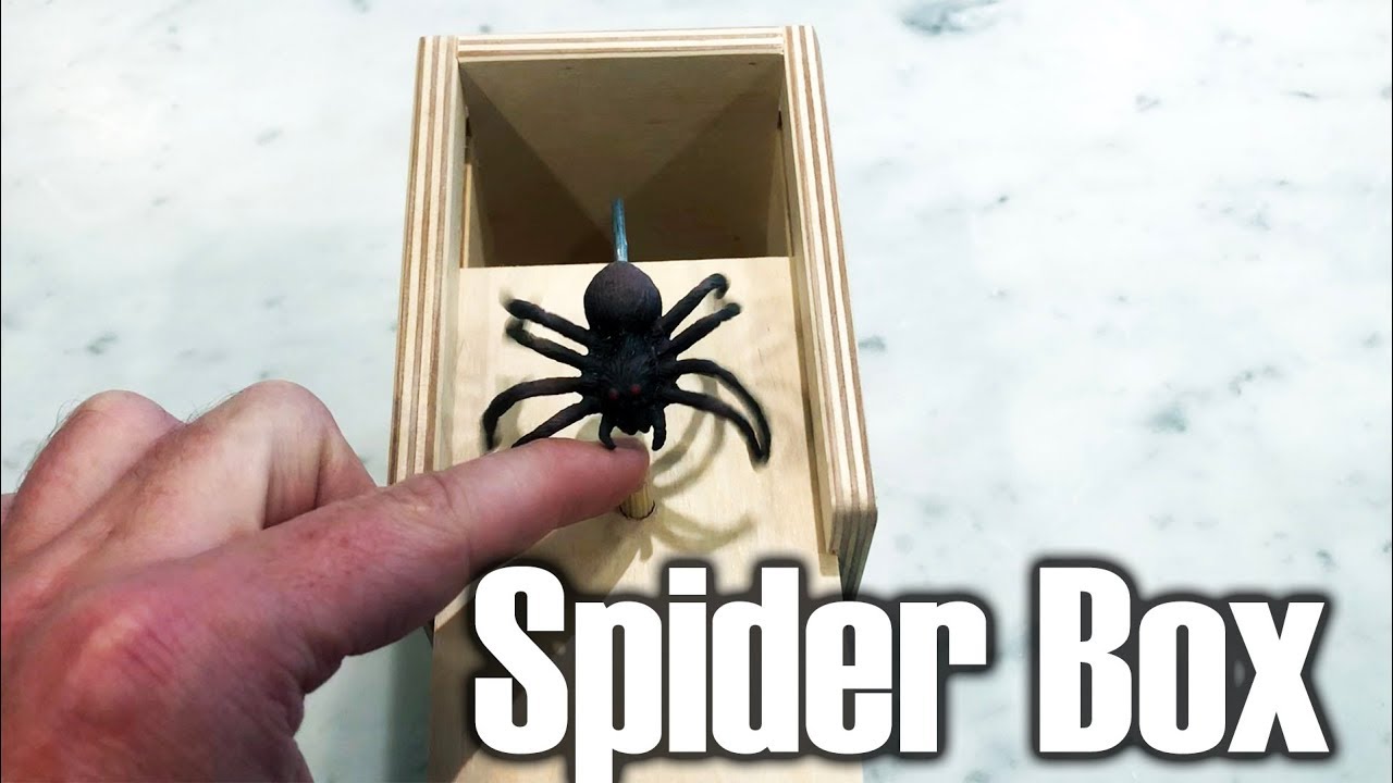 Wooden Tricky Spyder Box - 7 Magic Inc